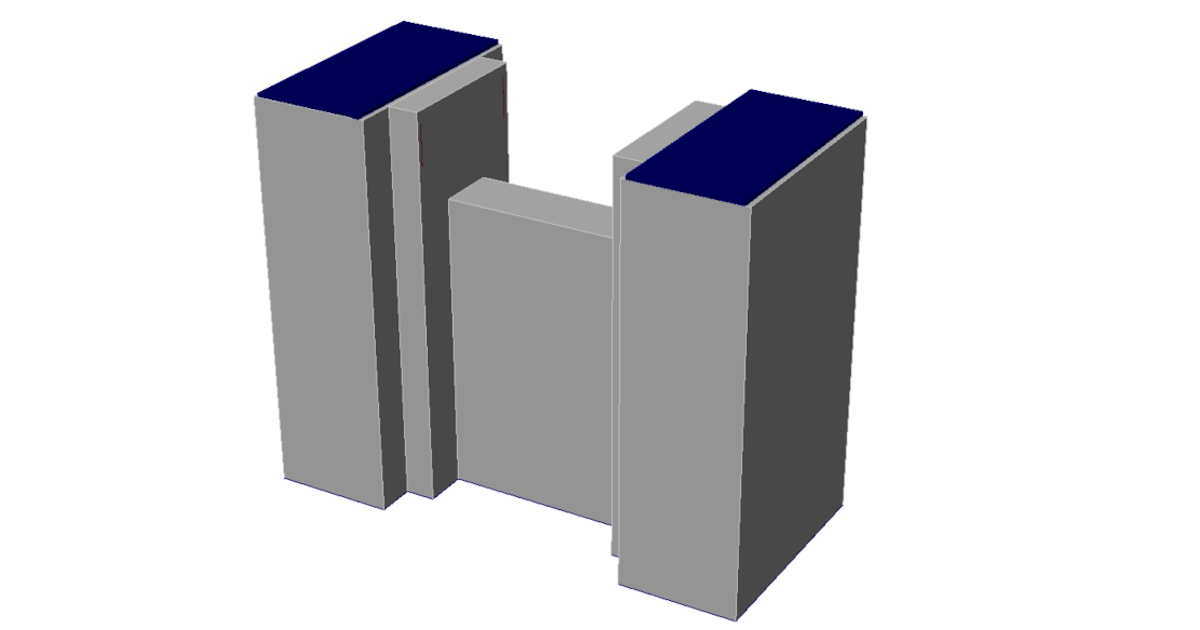 Pier Cap Bone Section Idea Statica
